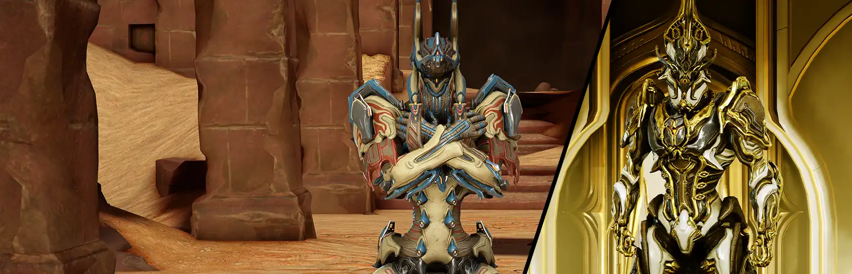 Inaros (& Inaros Prime) - VVhite Angel Warframe