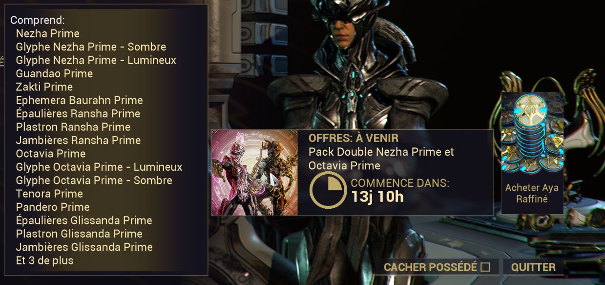 Nezha prime & Octavia prime seront en résurgence en Novembre ! - VVhite ...